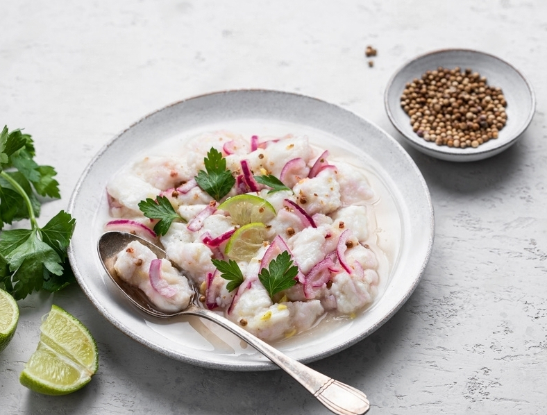 Ceviche de daurade royale - Recette estivale et savoureuse